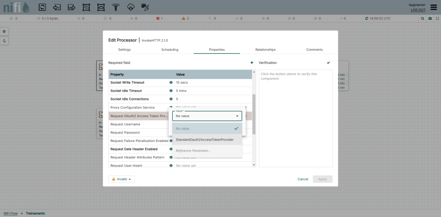 Apache NiFi: Como autenticar APIs Rest com InvokeHttp e oAuth2 - Tiago ...